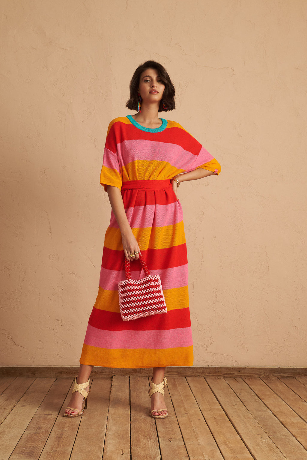 Aurelia Dress (Orange) – Karavan Clothing