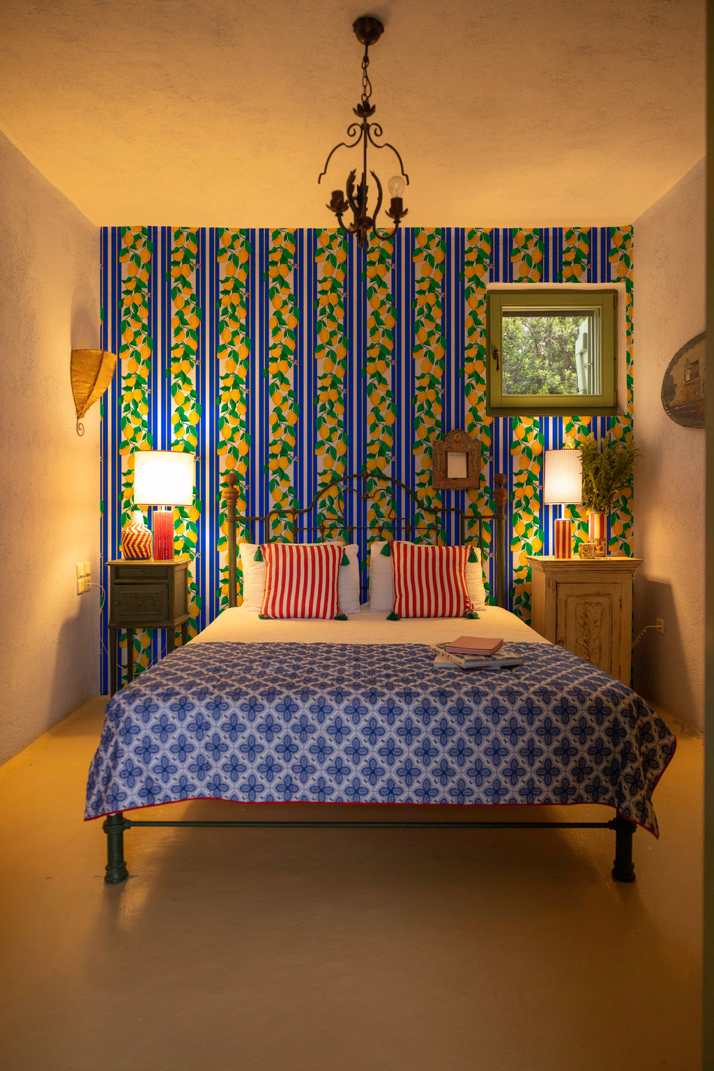 Wallpaper Striped Lemons – Karavan Clothing