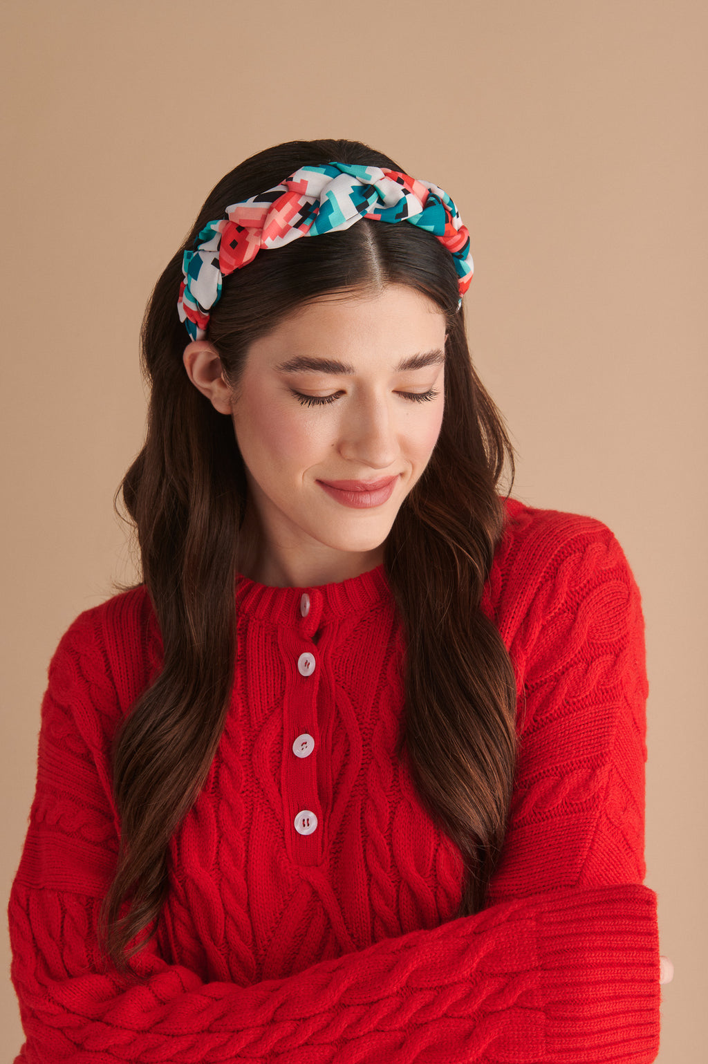 Milena Headband (Rose Ivory) – Karavan Clothing