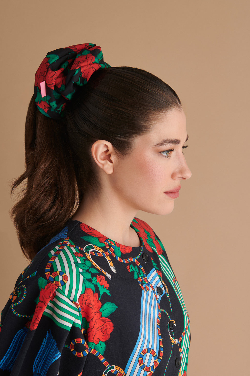 Jennifer Scrunchie (Rose Red) – Karavan Clothing