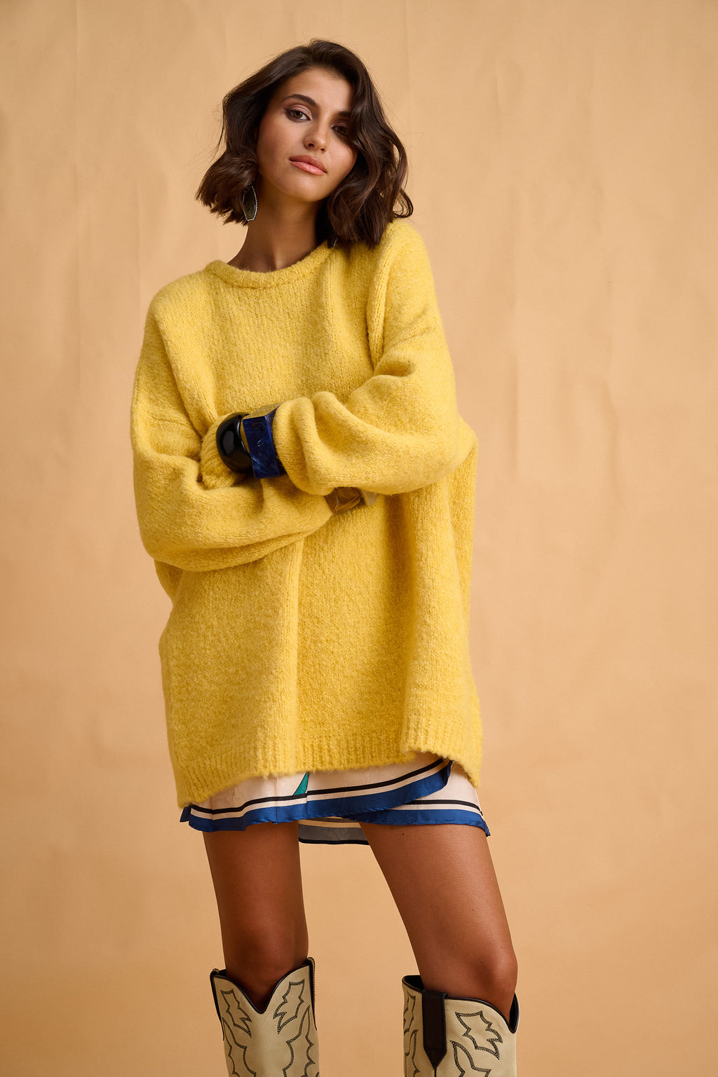 Zoe Pullover (Yellow) – Karavan Clothing